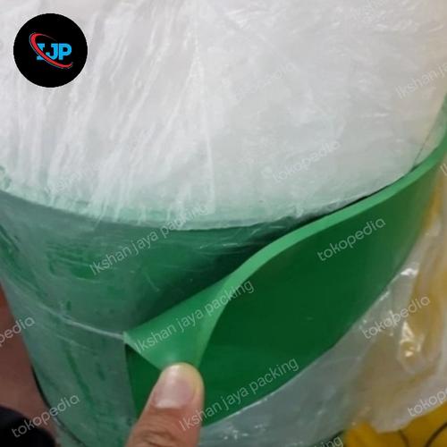 Jual packing karet hijau Rubber sheet lembaran ukuran tebal 2mm / 1 mtr ...