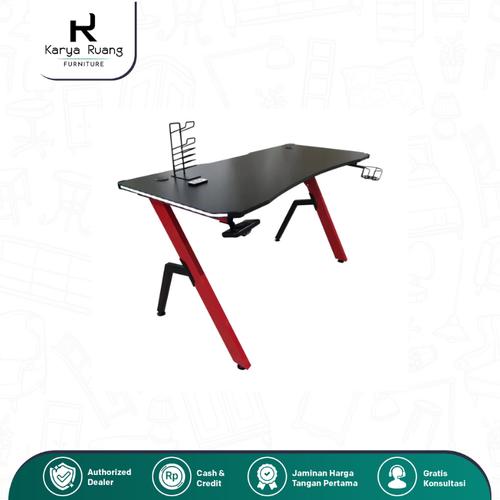 Jual Karya Ruang | Meja Gaming GT001-14 | Meja Gaming RGB Gaming ...