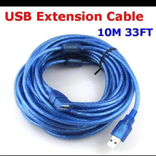 Jual Cable USB male female 10m connector Kabel konektor cewe cowo 10 ...