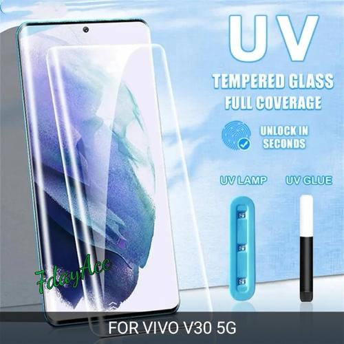Jual TEMPERED GLASS VIVO V30 5G FULL COVER CURVE NANO UV BENING - Jakarta Utara - 7dayAcc ...
