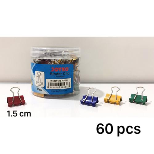 Jual Binder Clip Joyko Warna No 105 / box ( 60 pcs ) - Kota Medan ...