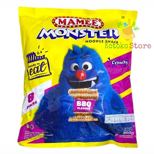 Jual Mamee Monster BBQ / Mame Mie Monster / Mami Monster Rasa BBQ 200g ...