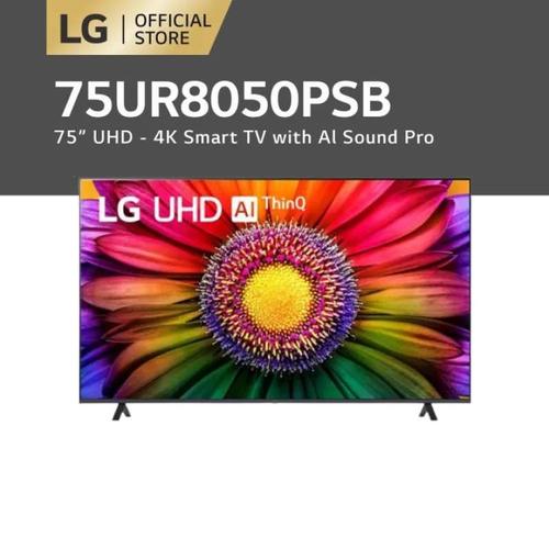 Promo LG 75UR8050PSB LED SMART TV 75 Inch UHD 4K HDR 75UR8050 75UR80 ...