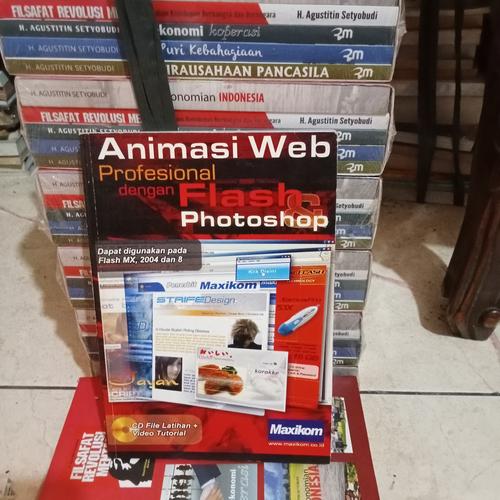 Jual ORI BUKU ANIMASI WEB PROFESIONAL DENGAN FLASH & PHOTOSHOP ...