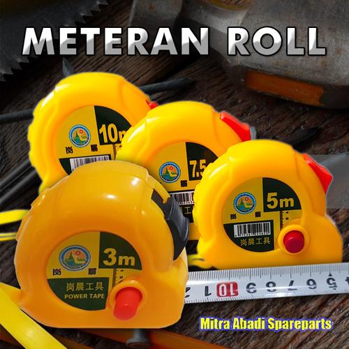 Jual Roll Meteran / Measuring Roll Tape - 3 meter standar - Jakarta ...