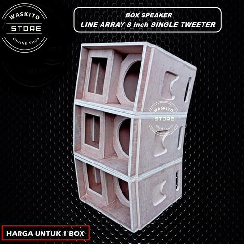 Jual Box Speaker Midle Line Array 8 inch Single Tweter - Kab. Nganjuk ...