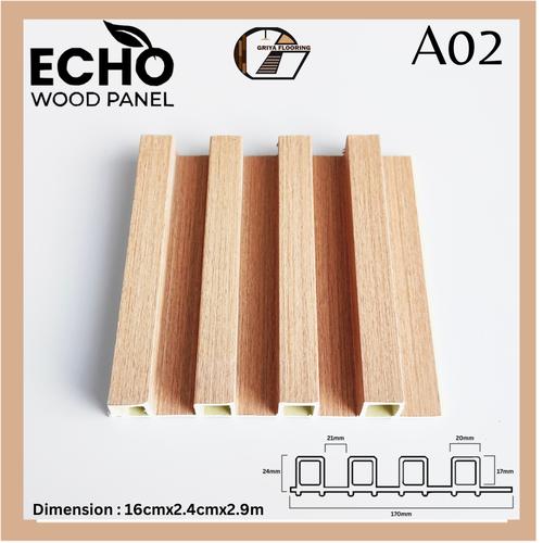 Jual partisi dinding pvc ruang tamu echo wood A02/batang - Jakarta ...