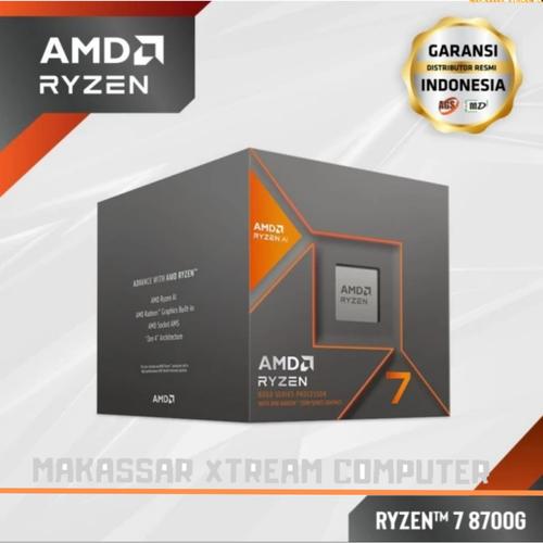 Jual AMD Ryzen 7 8700G 4.2Ghz Up To 5.1Ghz Cache 16MB 65W AM5 [Box] - Kota Makassar - makassar ...