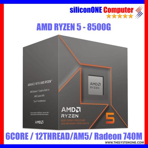 Jual AMD RYZEN 5 - 8500G Processor BOX AM5 Radeon 740M - Kota Bandung ...