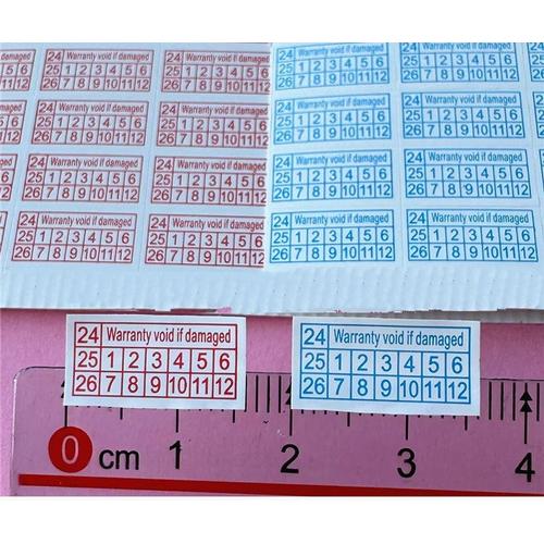 Jual Sticker Segel Garansi / Stiker Label Pengaman Warranty Void ...