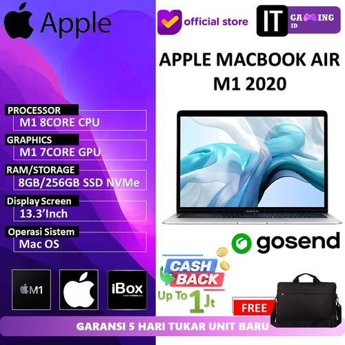 Promo IBOX APPLE MACBOOK AIR 13 M1 8C CPU 8GB 256GB 7C GPU OS X 13.3 ...