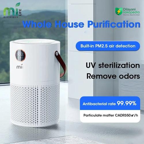 Promo MILIFE AIR PURIFIER UV PORTABLE BATTERY HEPA 13 NEGATIVE ION ...