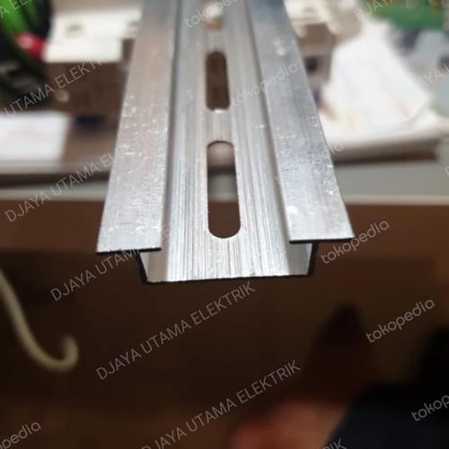 Jual Din Rail MCB / Rell MCB 2F 0.9mm / 1.2mm Alumunium - 0.9mm ...