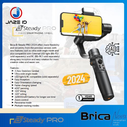 Promo Brica B Steady Pro 3 Axis Holder Smartphone HP Gimbal - 2023 ...