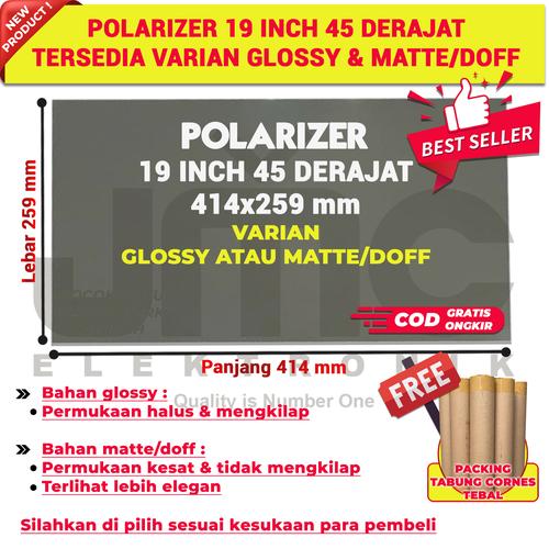 Jual Polaris Polarizer monitor lcd 19inc 45 derajat dimensi wide 414 ...