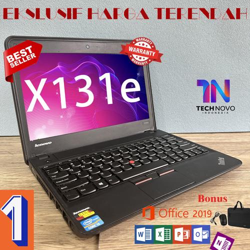 Jual LENOVO thinkpad laptop X131E Core I3 4gb/8gb HDD 320GB bekas ...