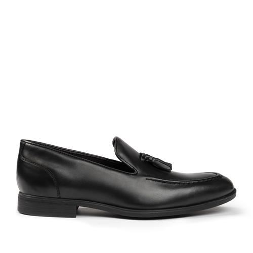 Promo Prabu - Sepatu Kulit Slip On Pria Hari Black Hitam - 40 - - Prabu ...