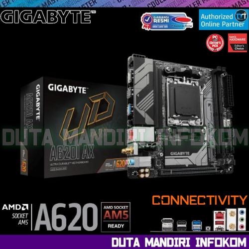 Promo Gigabyte A620I AX - [Socket AM5, AMD A620, DDR5, USB3.2, SATA3 ...