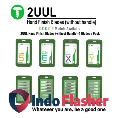 Jual 2UUL Hand Finish Blades (without handle) 4 Blades/Pack Mata Pisau ...