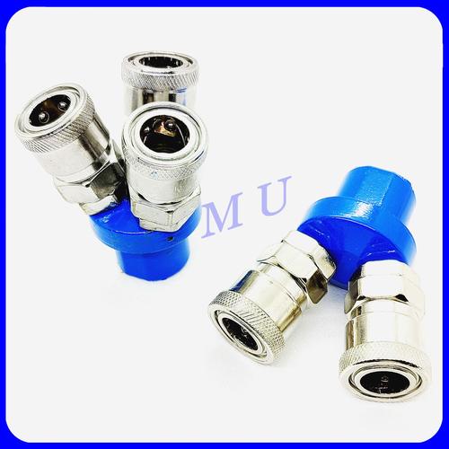 Jual Quick Coupling Cabang 2 Cabang 3 Coupler Kopler Sambungan Angin ...