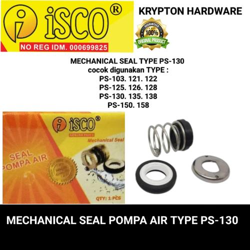 Jual Isco mechanical seal pompa air type PS-130 buat Shimizu / goldstar ...