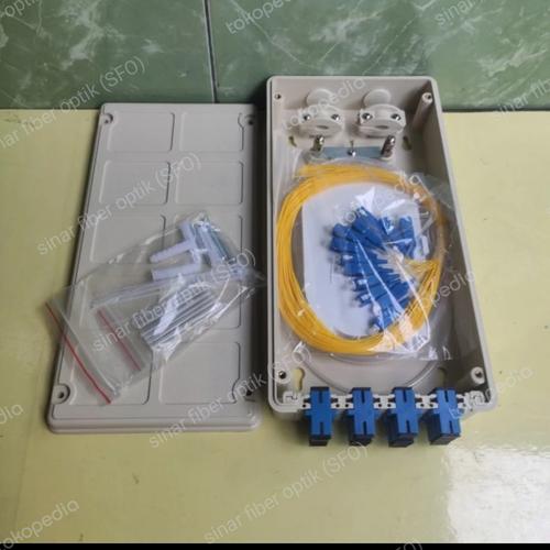 Jual otb mini 12 core/otb wall lengkap pigtail sc upc - Jakarta Utara ...