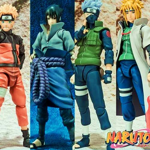 Jual Shf Naruto Shippuden Figure FIGMA Shf Sasuke,Minato,Kakashi,Madara ...