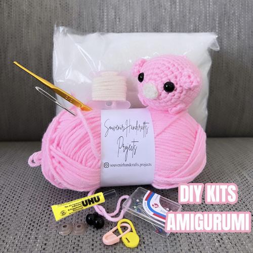Jual DIY KITS CROCHET BABY PIGGY - DIY KIT RAJUT - DIY KITS CROCHET - Diy Kit Bee - Kota ...