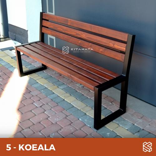 Jual Bangku taman // Bench murah // kursi besi kayu panjang - Kursi ...