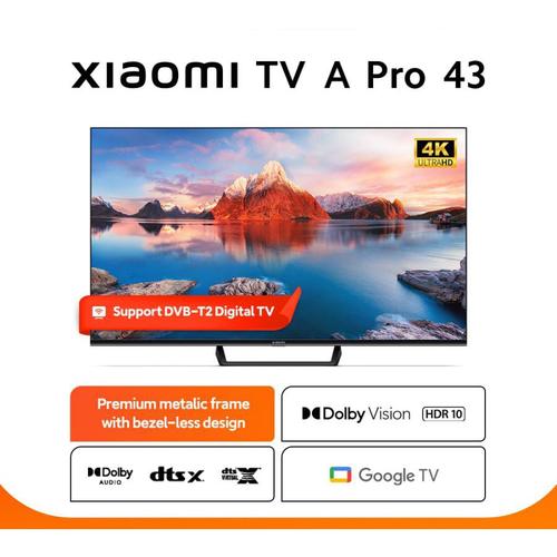 Jual Xiaomi TV A2 43 Inch 4K UHD Digital TV -Android TV -Garansi Resmi ...