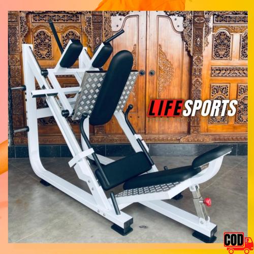Jual Leg press hack squat komersil alat fitness latihan kaki gym ...