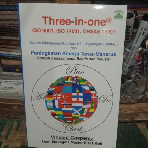 Jual BUKU SISTEM MANAJEMEN KUALITAS ISO 9001 ISO 14001 BY VINCENT ...