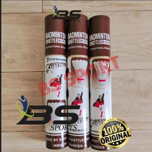 Jual SHUTTLECOCK KOK KOCK COCK SUPERMAN COKLAT ORIGINAL - Kota Bekasi ...