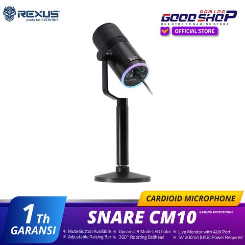 Promo Rexus Microphone Snare CM10 - Jakarta Pusat - Goodgamingshop ...