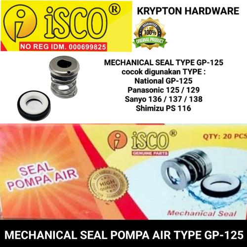Jual Isco mechanical seal pompa air type GP-125 (100%original part ...