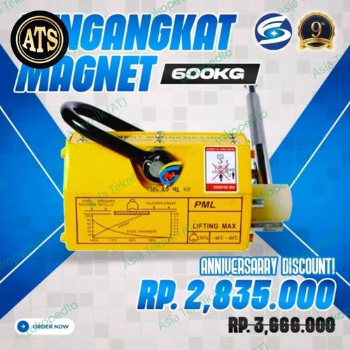 Promo Mesin Pengangkat Magnet 600 kg / Permanent Magnet Lifter 600 kg ...