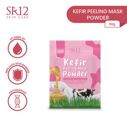 Jual KEFIR PEELING MASK POWDER SR12 / MASKER KEFIR BUBUK / ALL SKIN ...