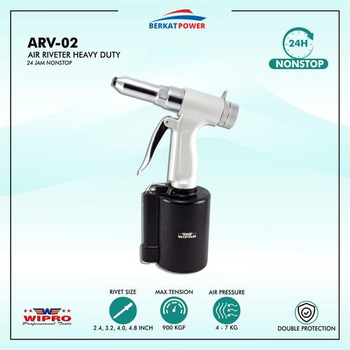 Promo Alat Tembak Paku Air Riverter Wipro Heavy Duty Type Arv-02 Cicil ...