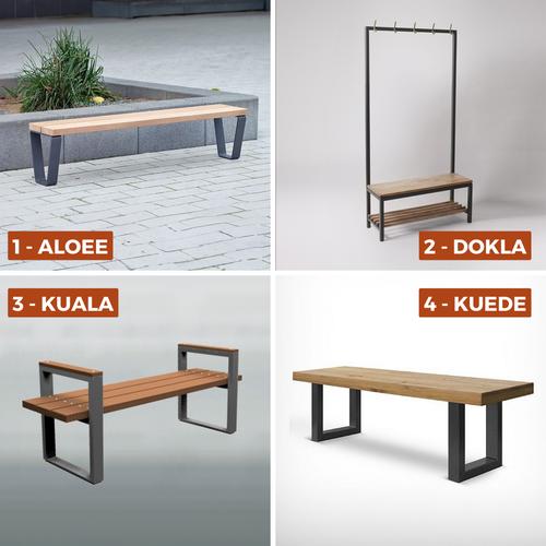 Jual bench outdoor // bangku panjang // bangku cafe outdoor - Bench ...