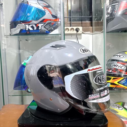 Jual NHK R1 ELITE DIM GREY HELM HALF FACE - M - Kab. Bogor - Rajja ...