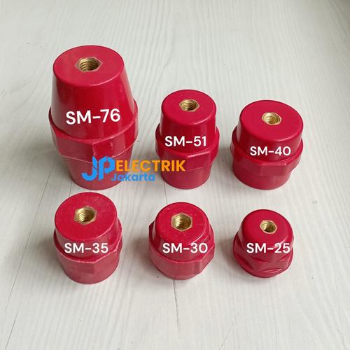 Jual Isolator Bulat SM-30 M6 / M8 Insulator Silinder - SM-30 M8 - Jakarta Pusat - JAYA PRIMA ...
