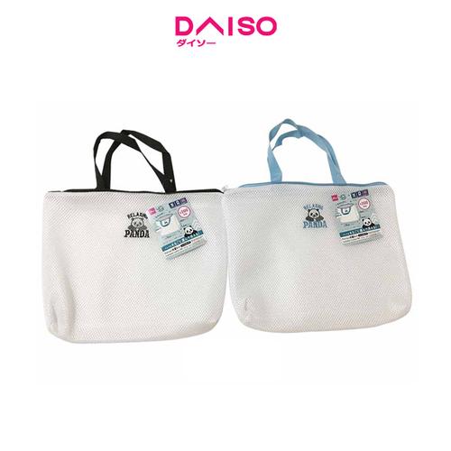 Jual Daiso Cushioned Laundry Net -Tote Type - Panda- - Biru Muda ...