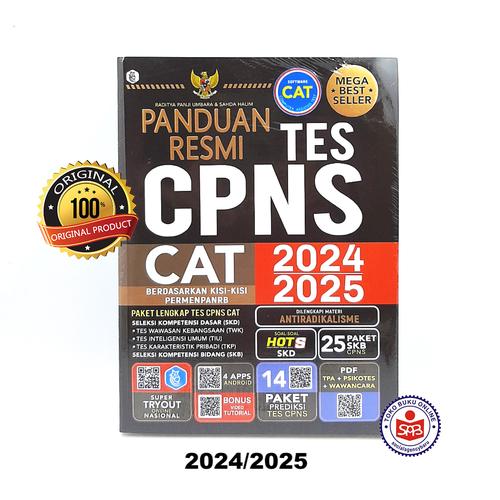 Jual Panduan Resmi TES CPNS CAT Terbaru - Raditya Panji Umbara - 2023 ...