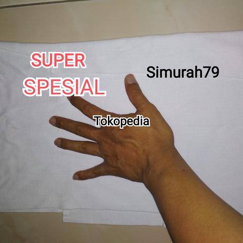 Jual Majun Kain Lap Putih Katun Cotton 1 Kg (A) - L (Non Jahitan ...