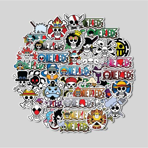 Jual STICKER ONE PIECE FLAG / STICKER LAPTOP / STIKER HELM / STICKER ...