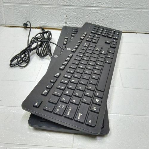 Jual keyboard USB merek hp slim murah original dan mulus/normal ...