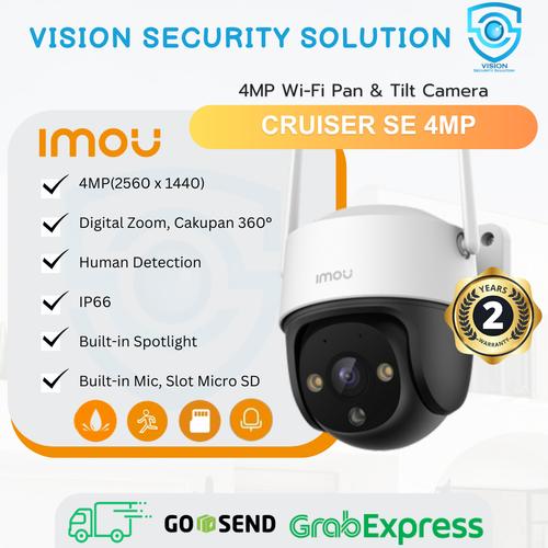 Jual CCTV IP PT Smart Wireless Imou Out Cruiser SE 4MP IPC-S41FP Full ...