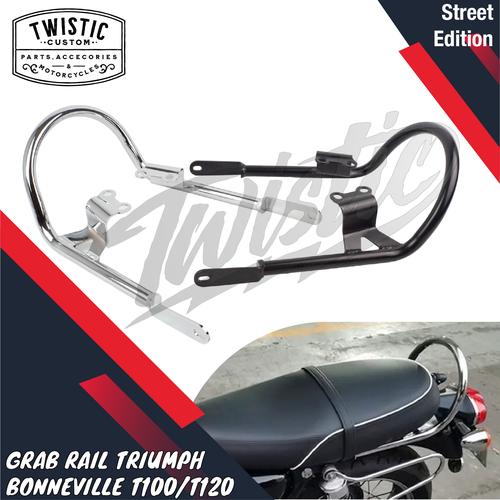 Jual Grab Rail Bar Street Edition Behel Motor Triumph Bonneville T100 ...