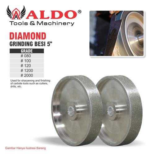 Jual DIAMOND GRINDING BESI 5” / GERINDA BATU POLES / GRIND WHEEL BESI ...
