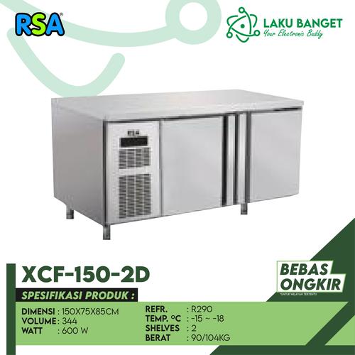 Jual Undercounter Stainless Freezer 2 Pintu RSA XCF-150-2D / RSA XCF ...